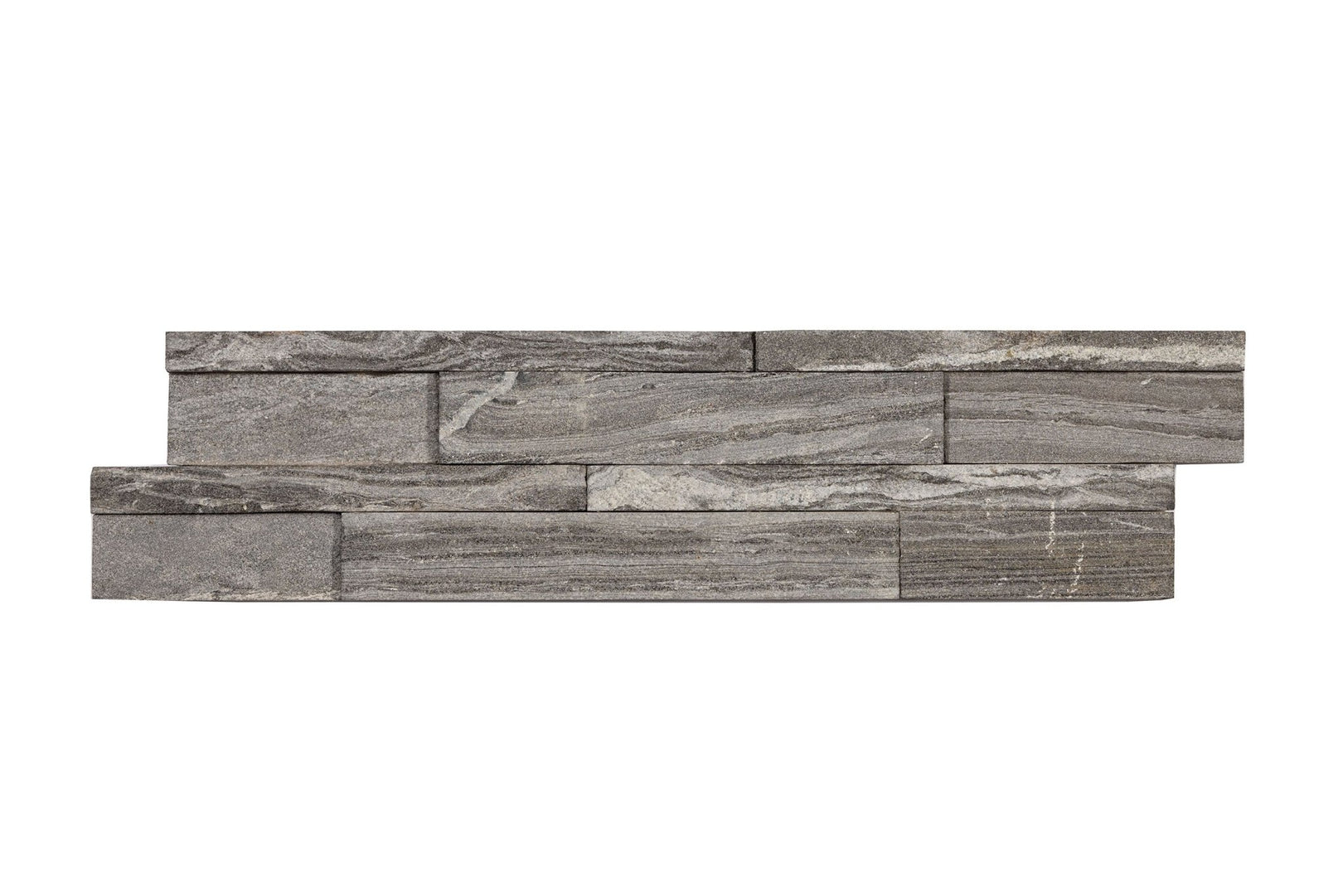 Sawtooth Stone Ledger by Old Mill Accents | Gray & Brown Quartzite ...